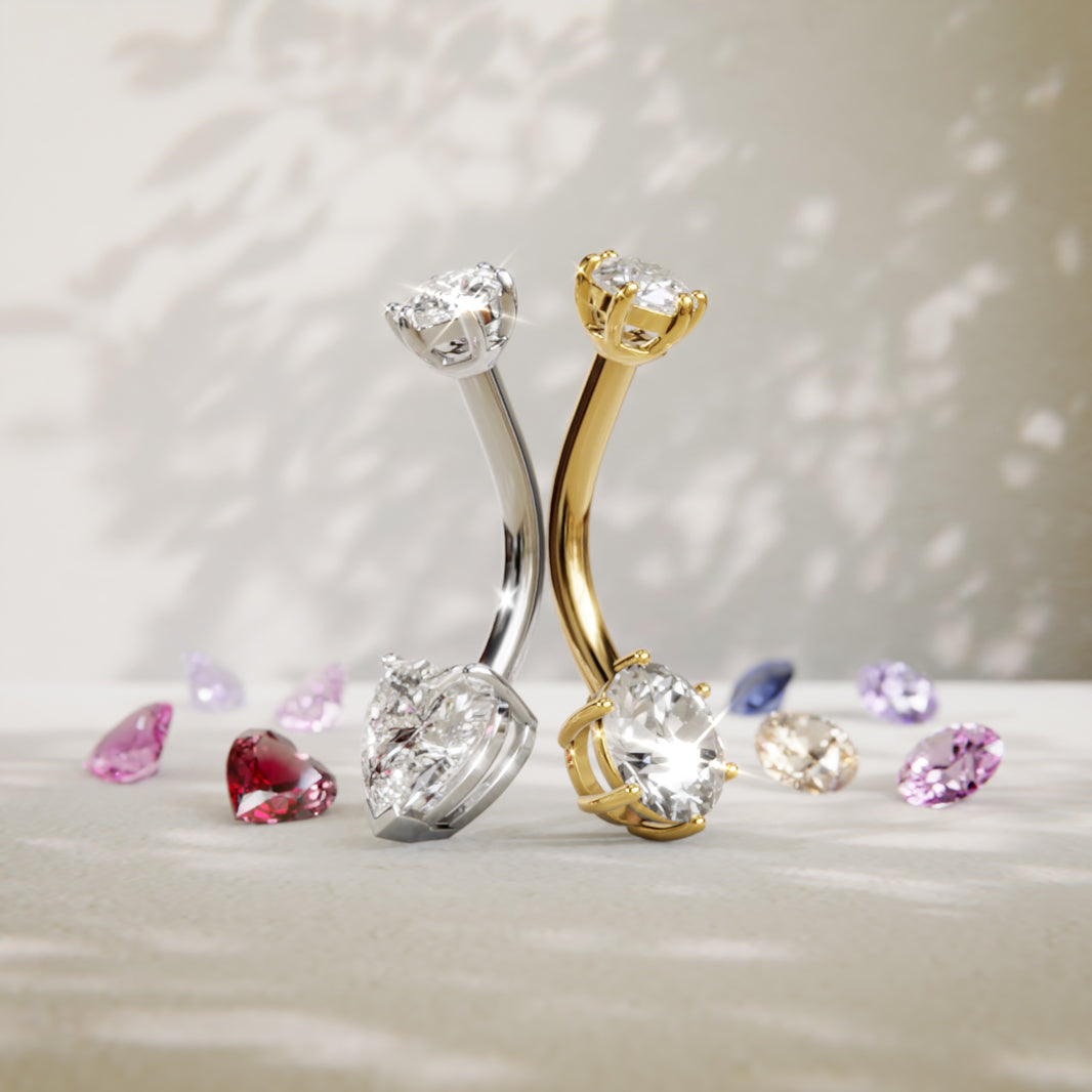 Jolie Co Fine Navel Jewelry Customized to Perfectly Fit You Perfectly ...