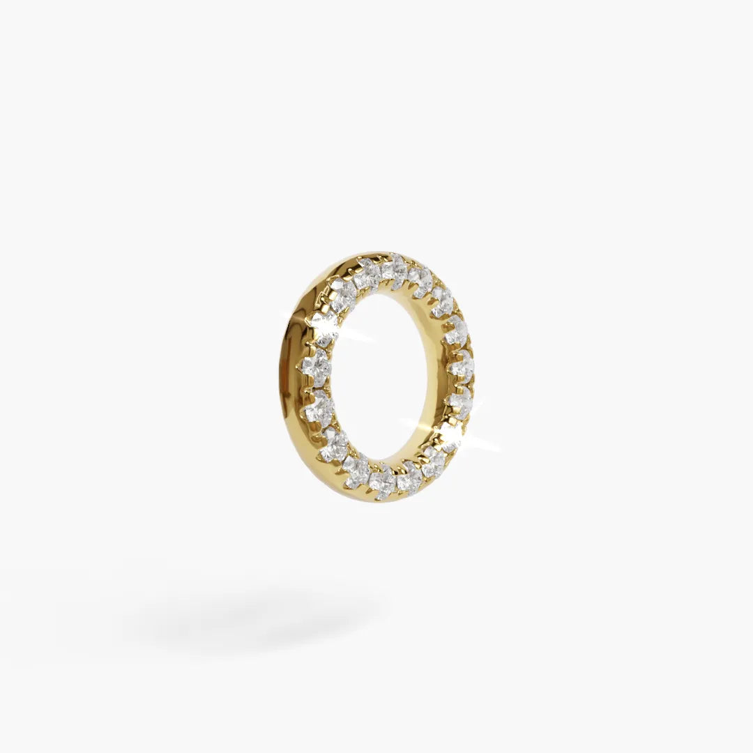 Jolie Co Mini Pave Charm Yellow & Rose Gold – Jolie Co Jewelry
